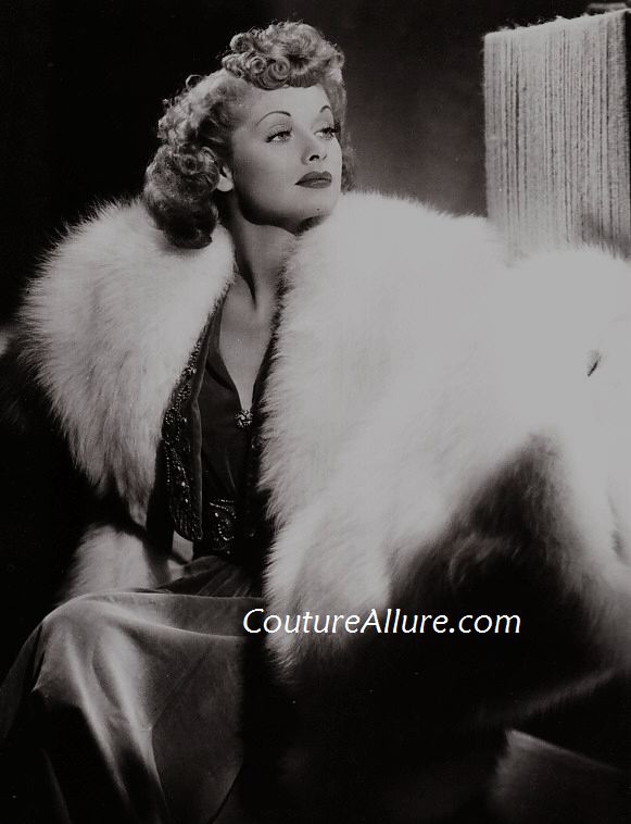 Couture Allure Vintage Fashion: Weekend Eye Candy - Lucille Ball, 1940