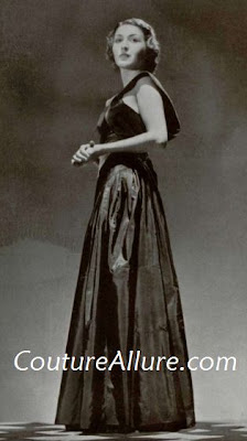 Couture Allure Vintage Fashion: Evening Dresses - 1935