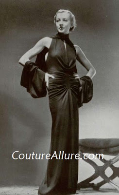 Couture Allure Vintage Fashion: Evening Dresses - 1935