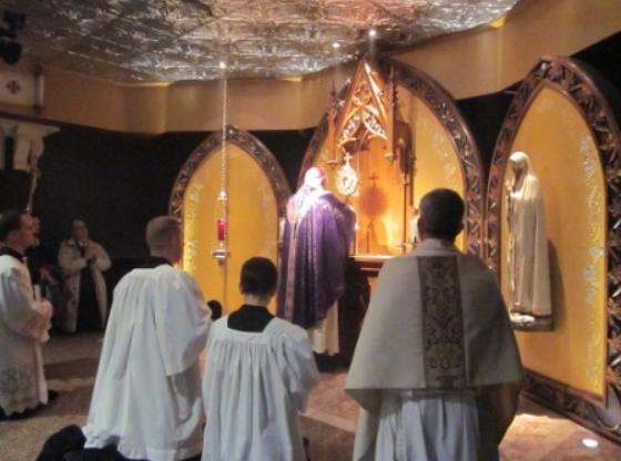 The Badger Catholic: Holy Redeemer Adoration Chapel in Madison rededicated