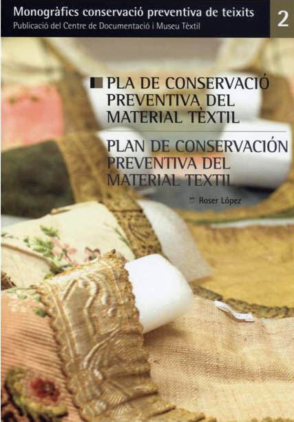libros: Plan de conservación preventiva del material textil