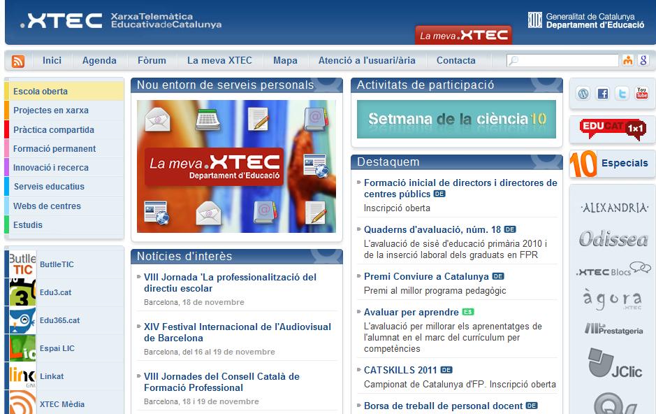 Recursos educactius: Què és XTEC?