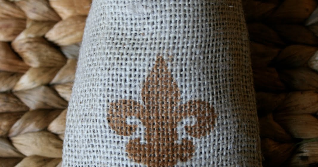 vignette design: Lavender Burlap Sachets
