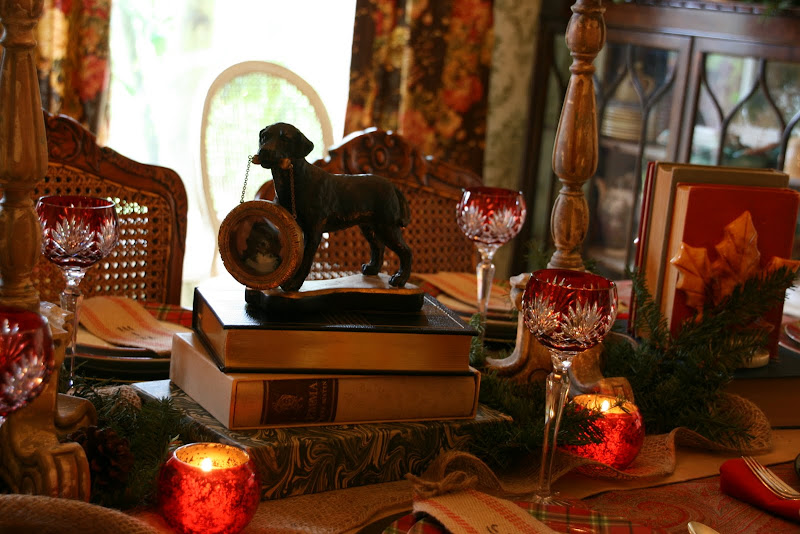 vignette design: End of Year Book Club Dinner- A Tablescape