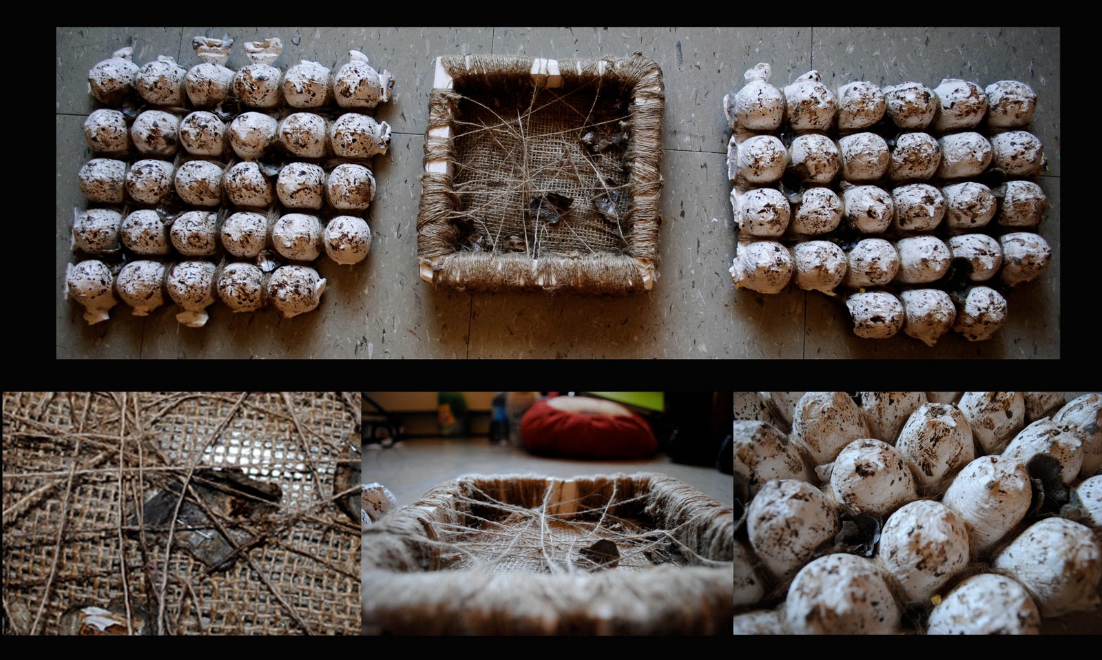 The Brilliant Life of Rachel: Plaster Wall Hangings