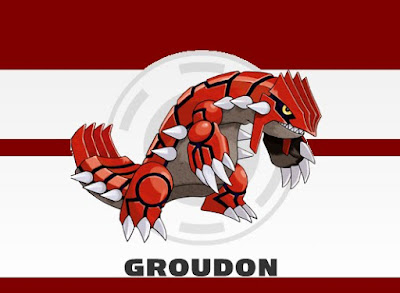Rede Pokemon: evolution do groudon