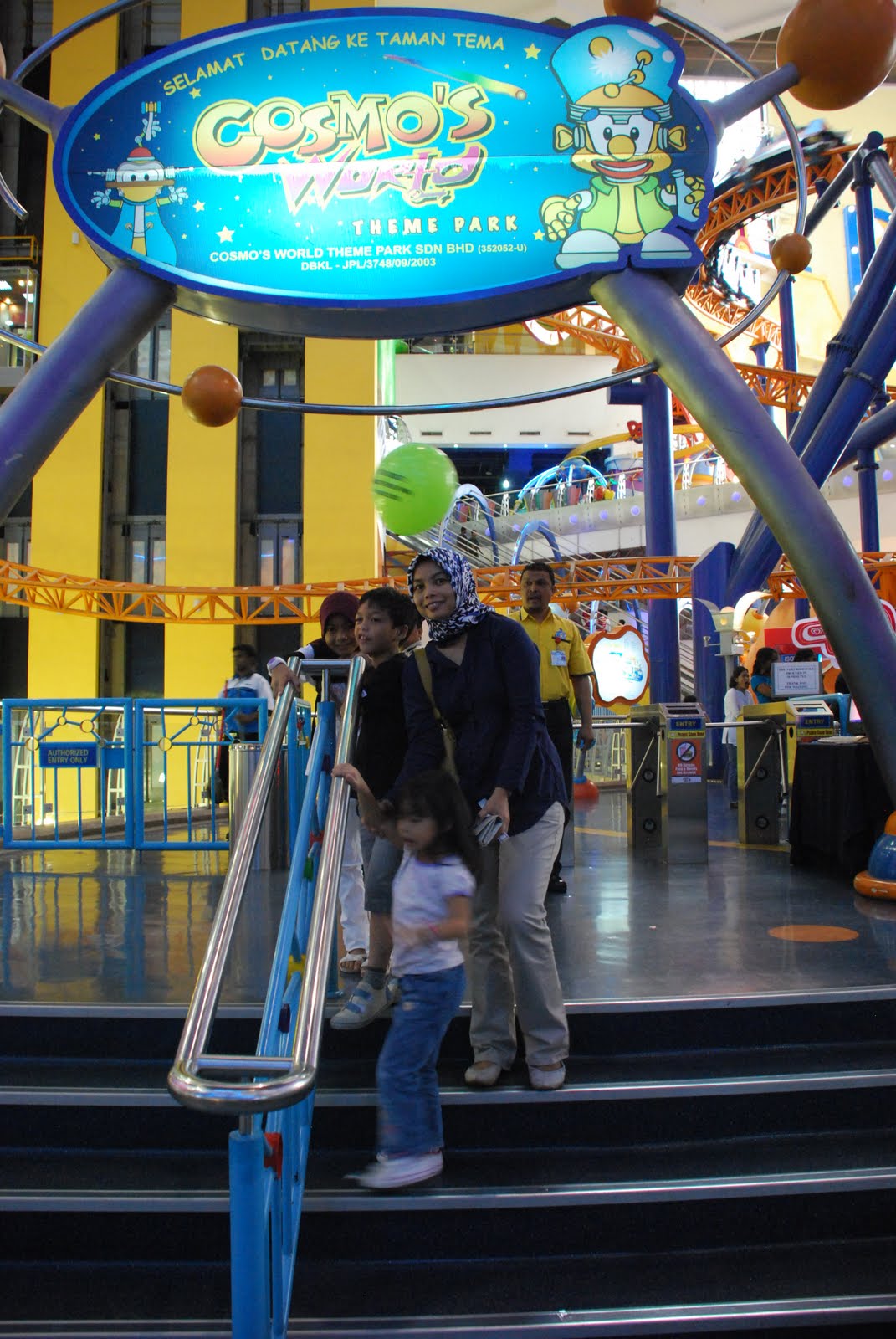 Jurnal Memori: Cosmo's World Theme Park at Berjaya Times Square