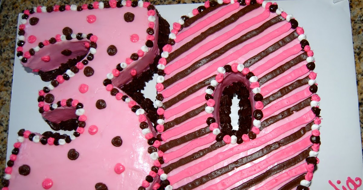 baked by ash: 30th Birthday Cake