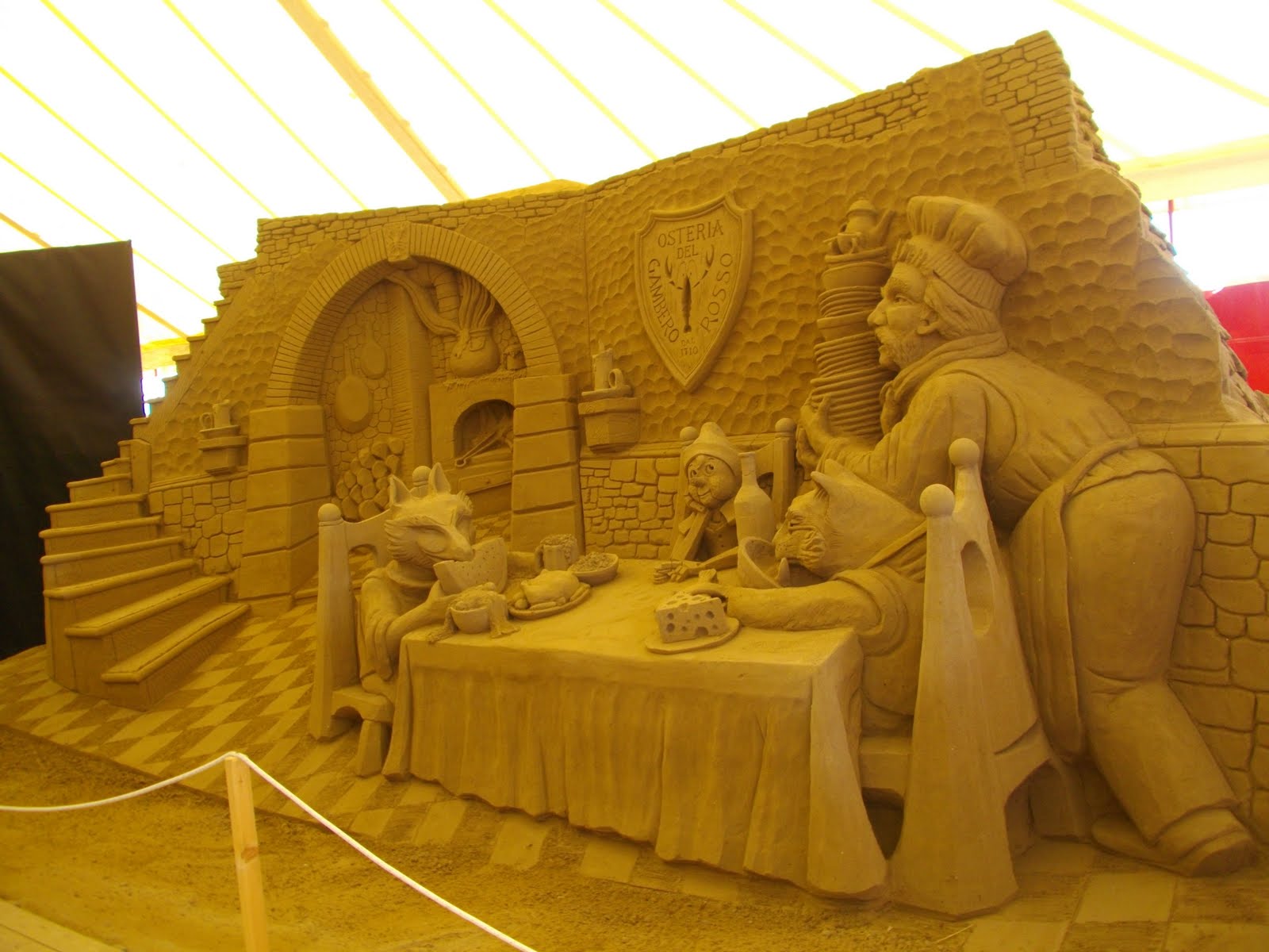 Sand sculpture, Lido di Jesolo, Italy - part 1 | Life in Luxembourg