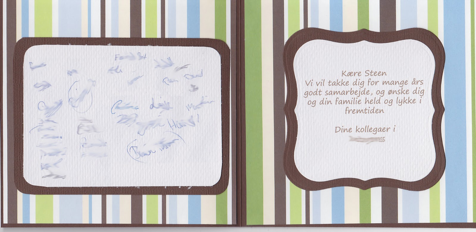 Scrap og kort blog: Herrekort - igen