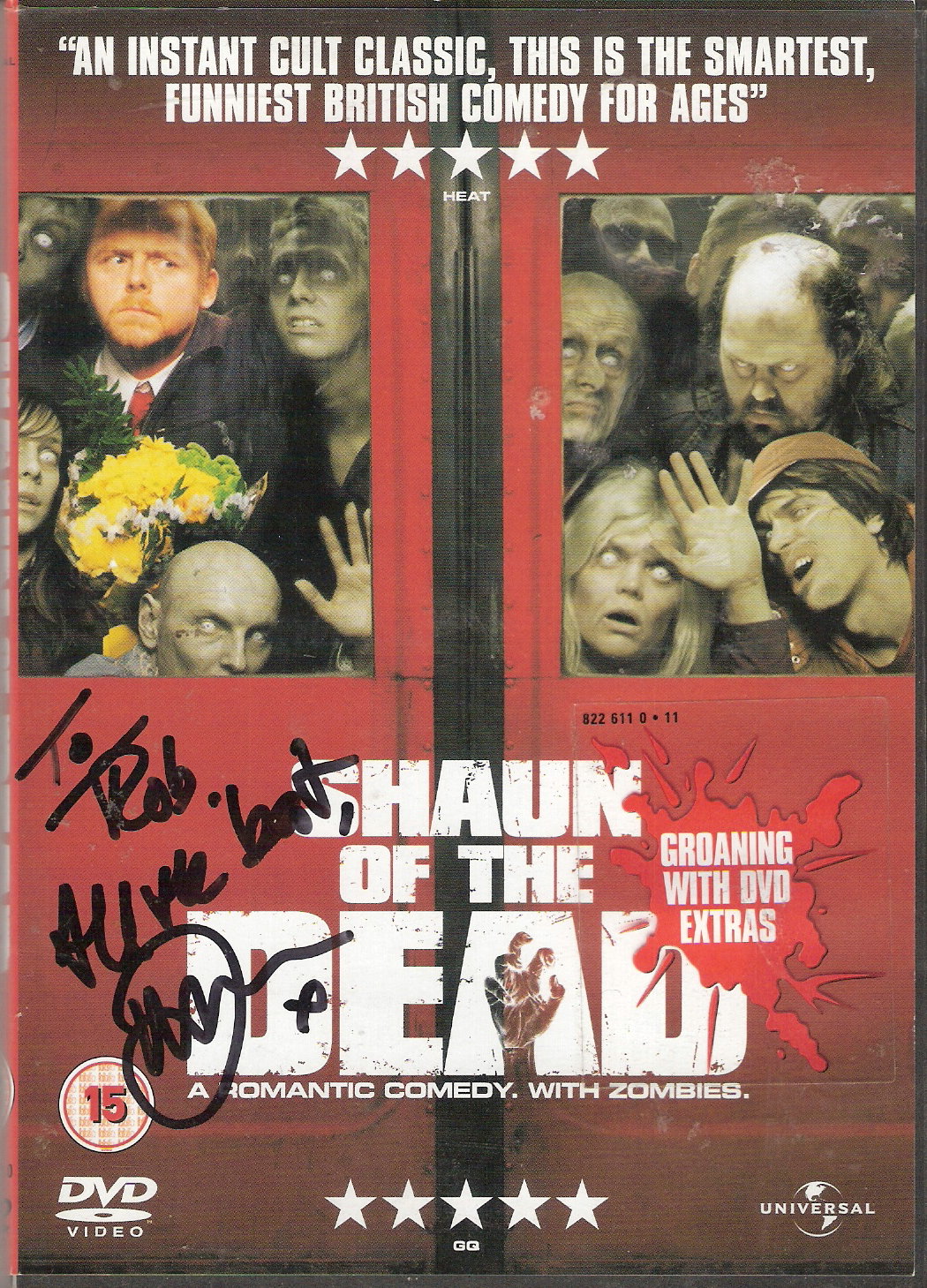 Rob the Autograph Geek: Mark Donovan - Shaun of the Dead