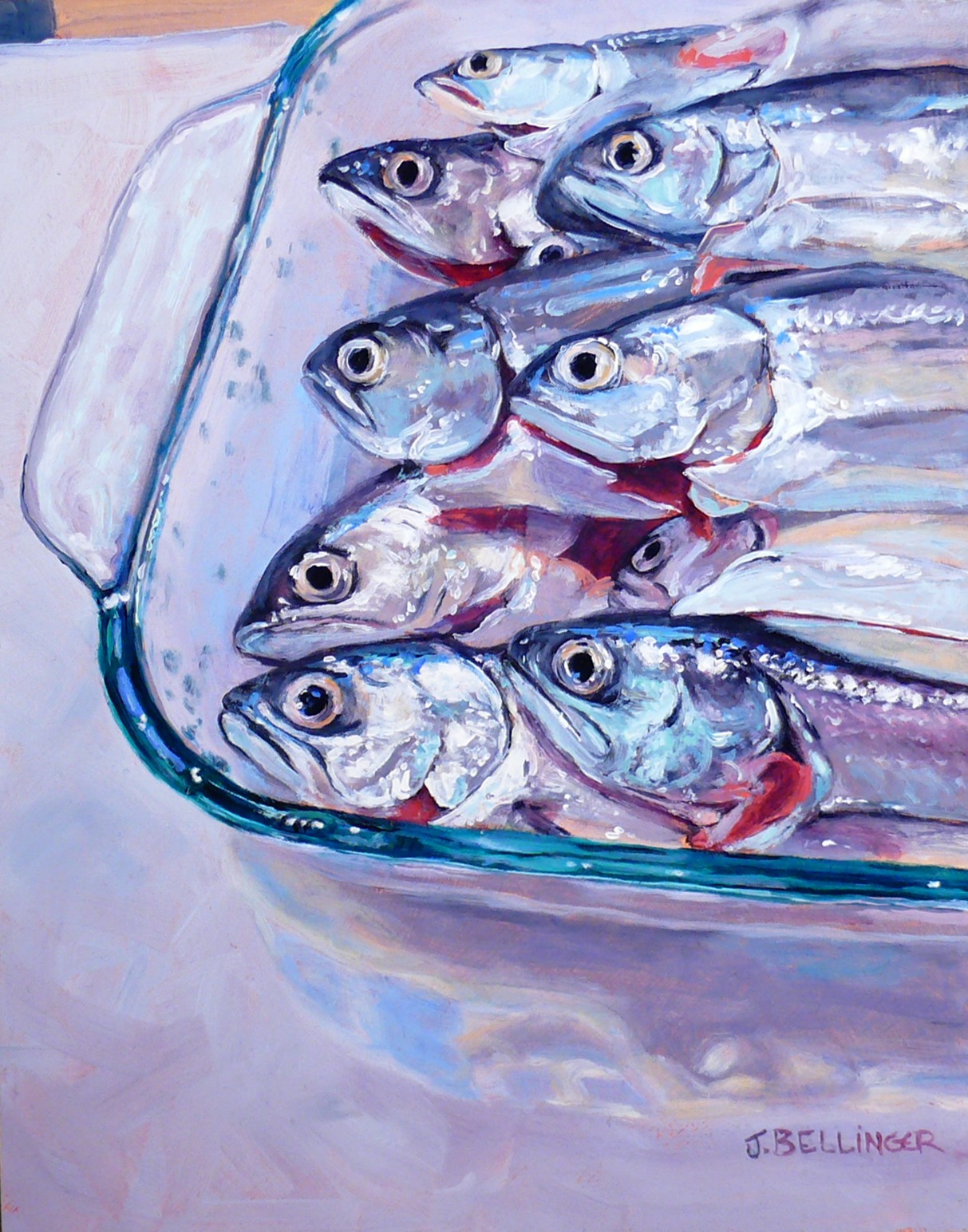 Jennifer Bellinger Studio: Other Fish to Fry, Celebration of Fine Art