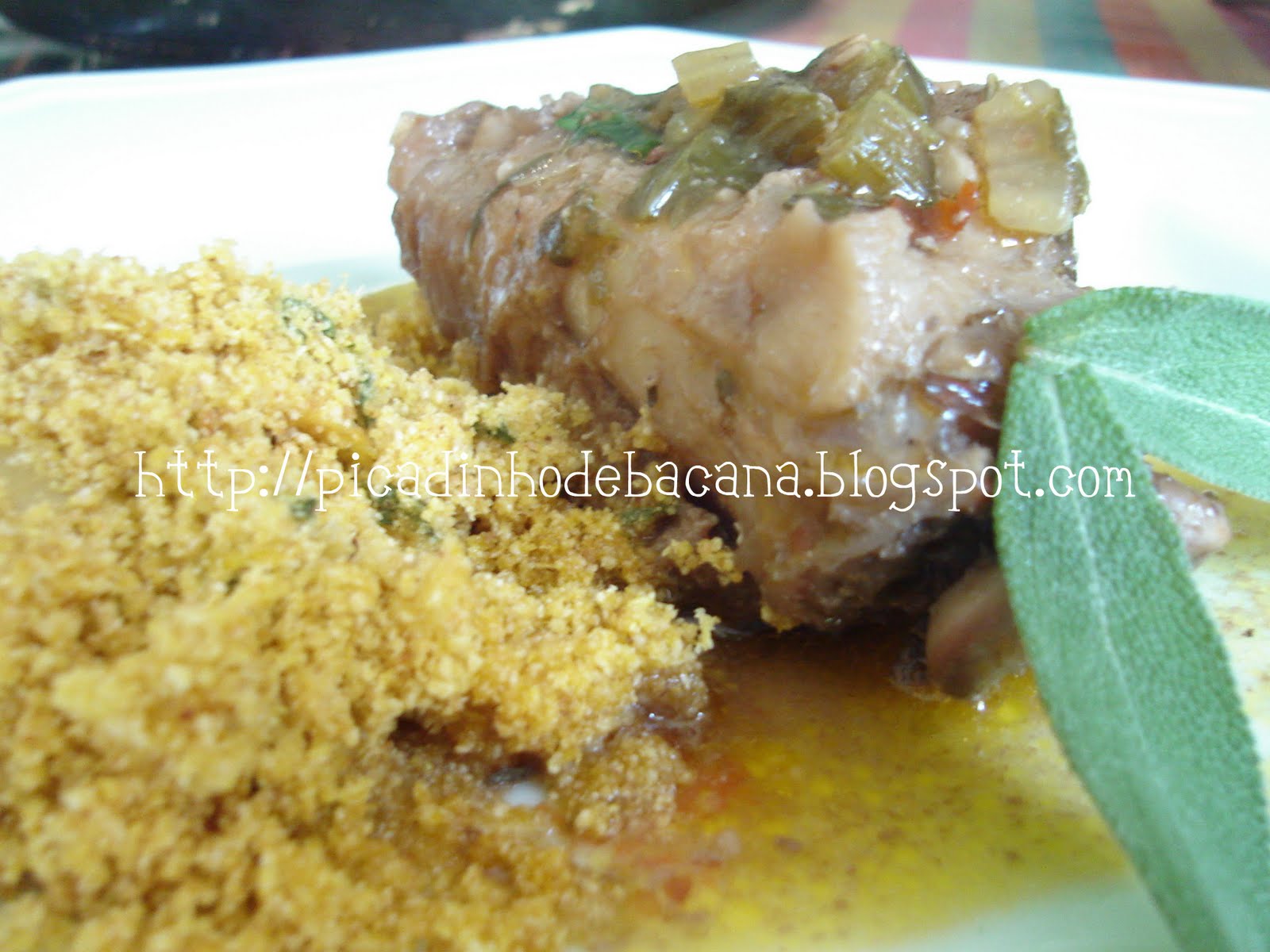 Picadinho de Bacana: Guisado de Tatu-Galinha