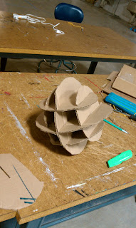 Art Blog: Cardboard Spheres