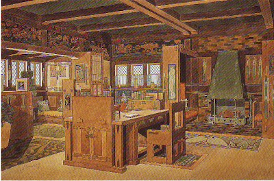 UNCLE EDDIE'S THEORY CORNER: ARTS & CRAFTS INTERIORS CIRCA 1900