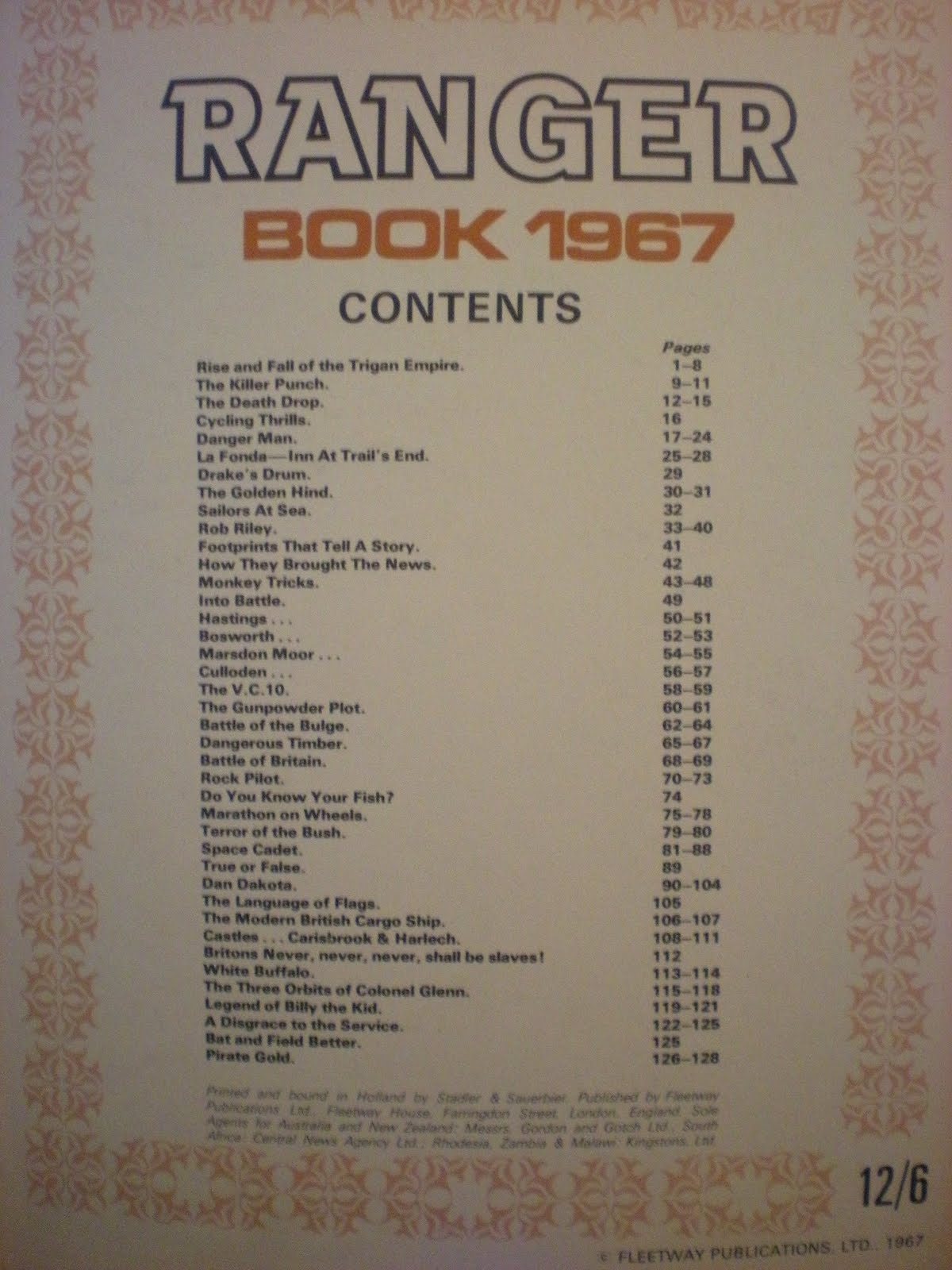 MOONBASE CENTRAL: RANGER BOOK 1967