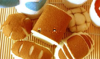 Blog da Tia Alê: PÃES DE FELTRO E EVA - MODELOS E MOLDES