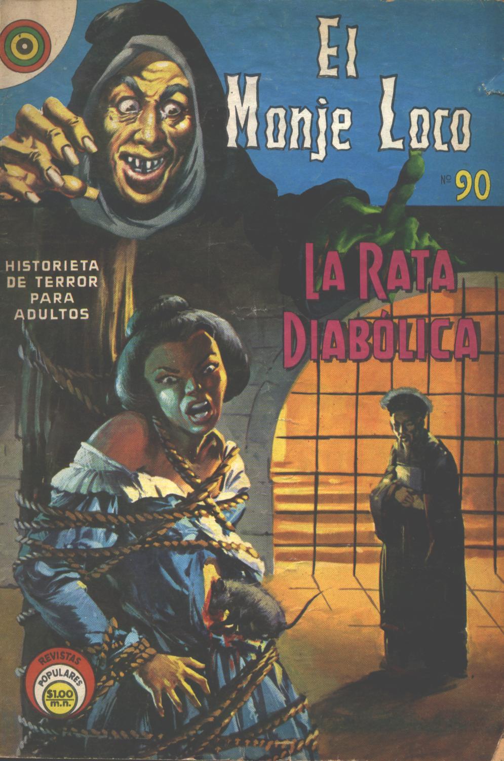 Mexico Comic Terror: El Monje Loco (86 al 90) Ed. Temporae