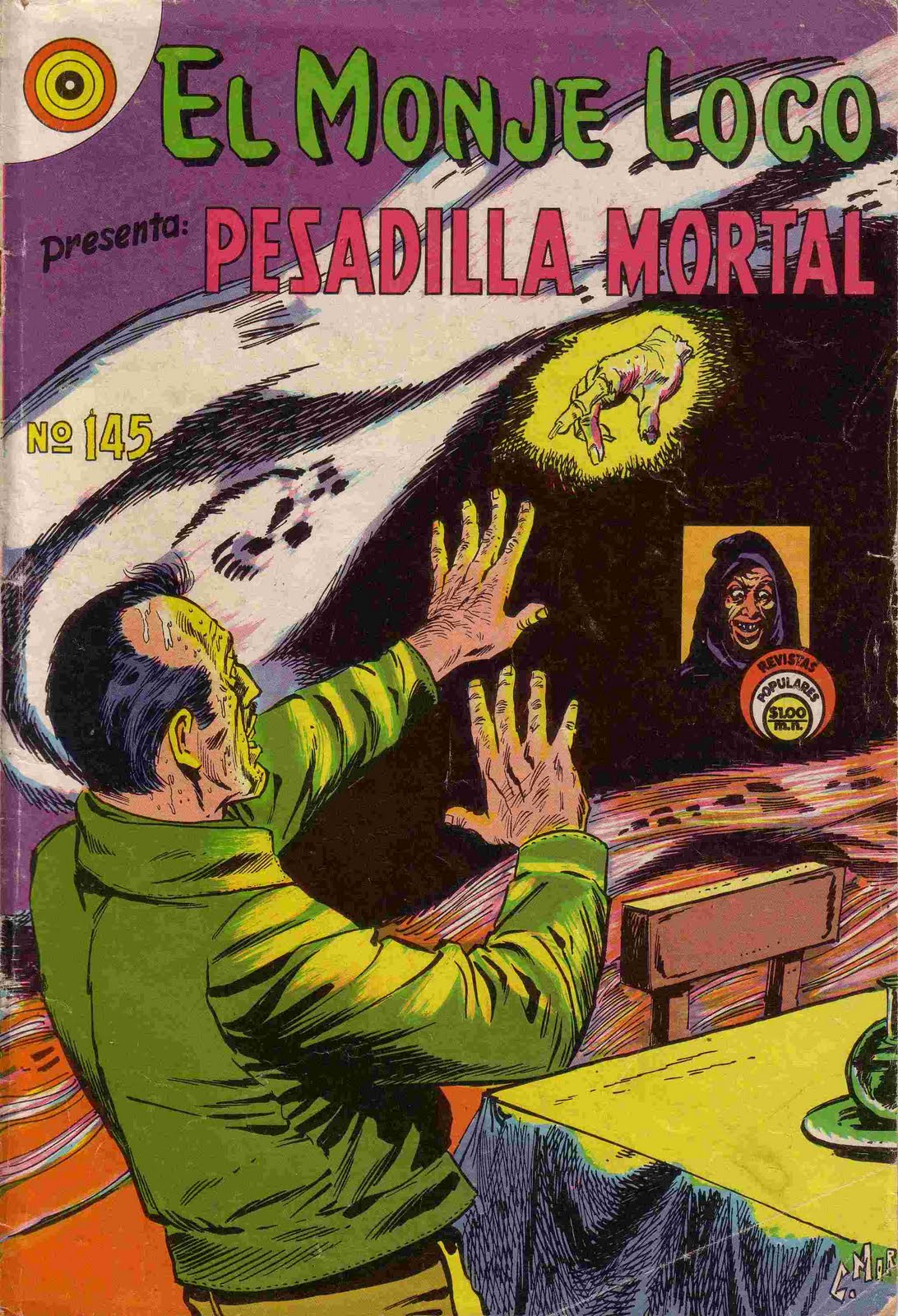 Mexico Comic Terror: El Monje Loco (141 al 145) Ed. Temporae