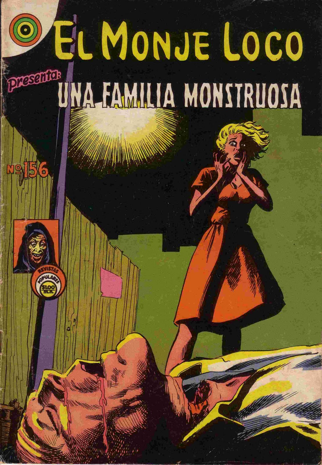 Mexico Comic Terror: El Monje Loco (156 al 160) Ed. Temporae