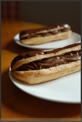 Saffron & Blueberry: Chocolate PH goodness - des Eclairs!!!