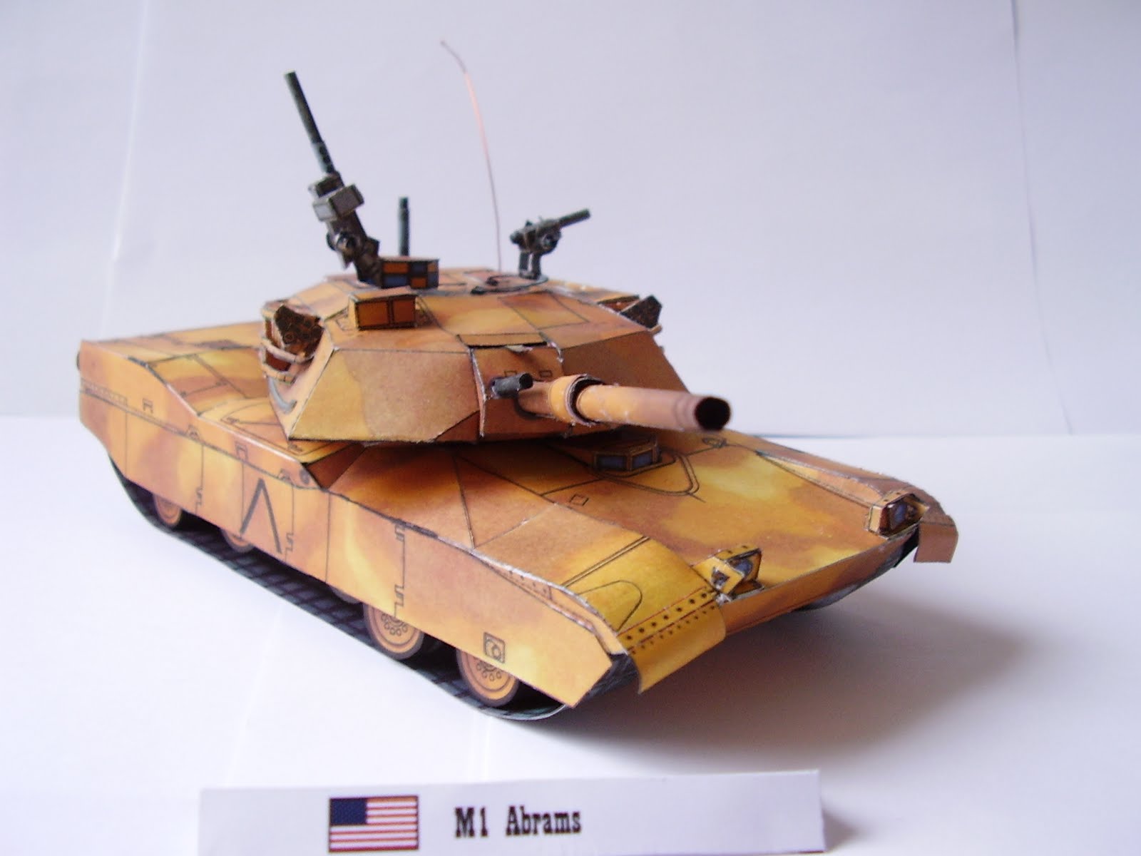 MBT M1 Abrams - PAPERMODEL | Germia - gaming world