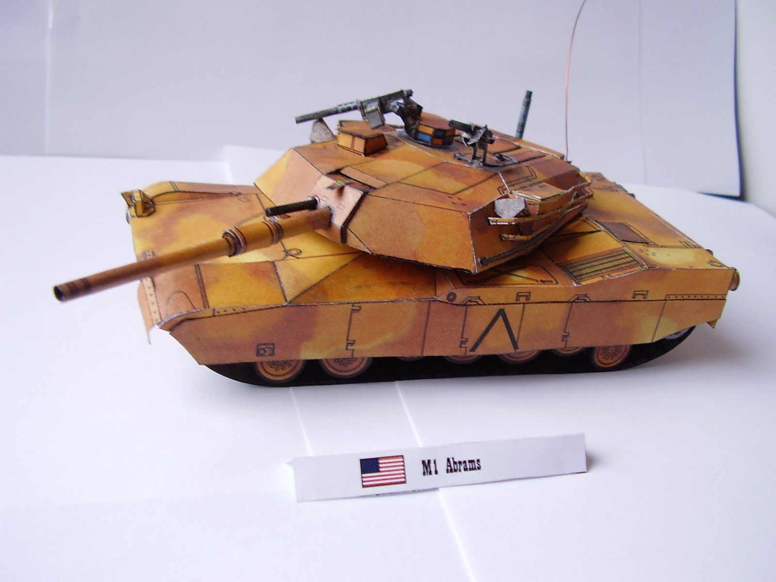 MBT M1 Abrams - PAPERMODEL | Germia - gaming world