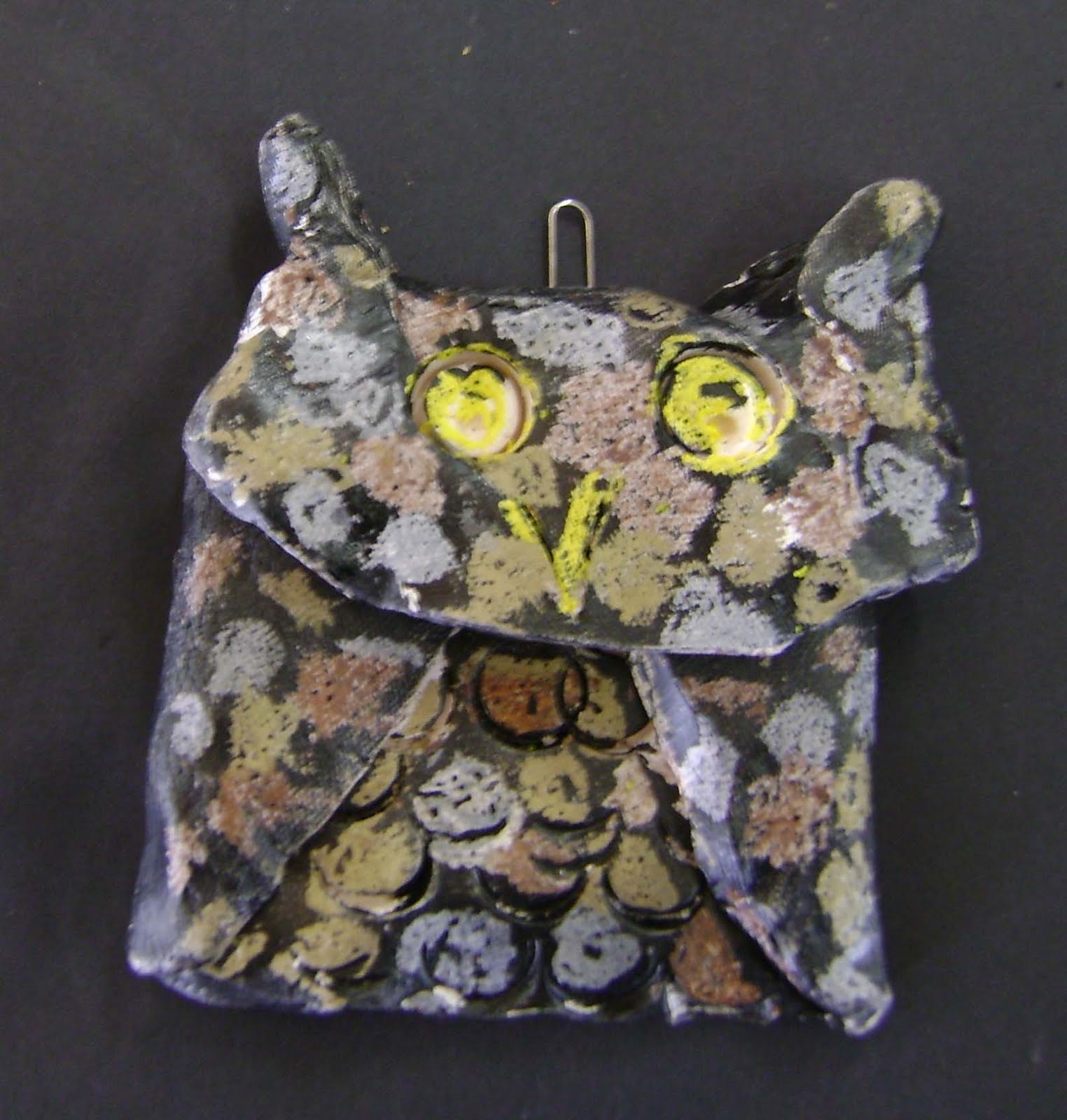 OZ KIDZ ARTZ: Cute clay owls