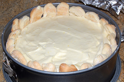 *: Lemon Canadian Crown with Homemade Ladyfingers