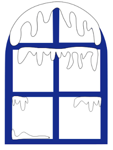 Creating in Carolina: My window with snow - freebie svg