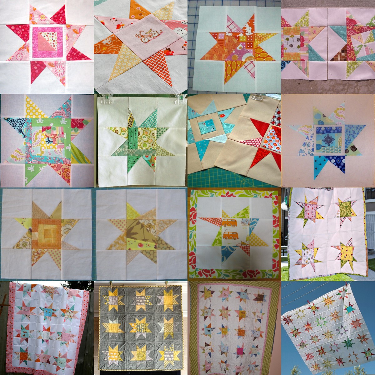Wonky star | Star quilt blocks, Wonky, Sewing projects