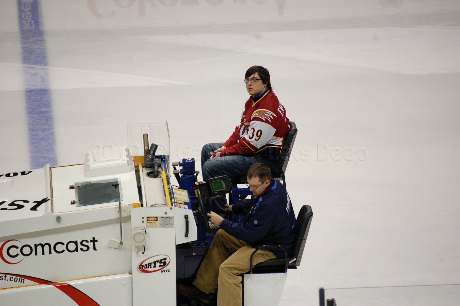 Getting Pucks Deep: People of Blueland: Zamboni Riders