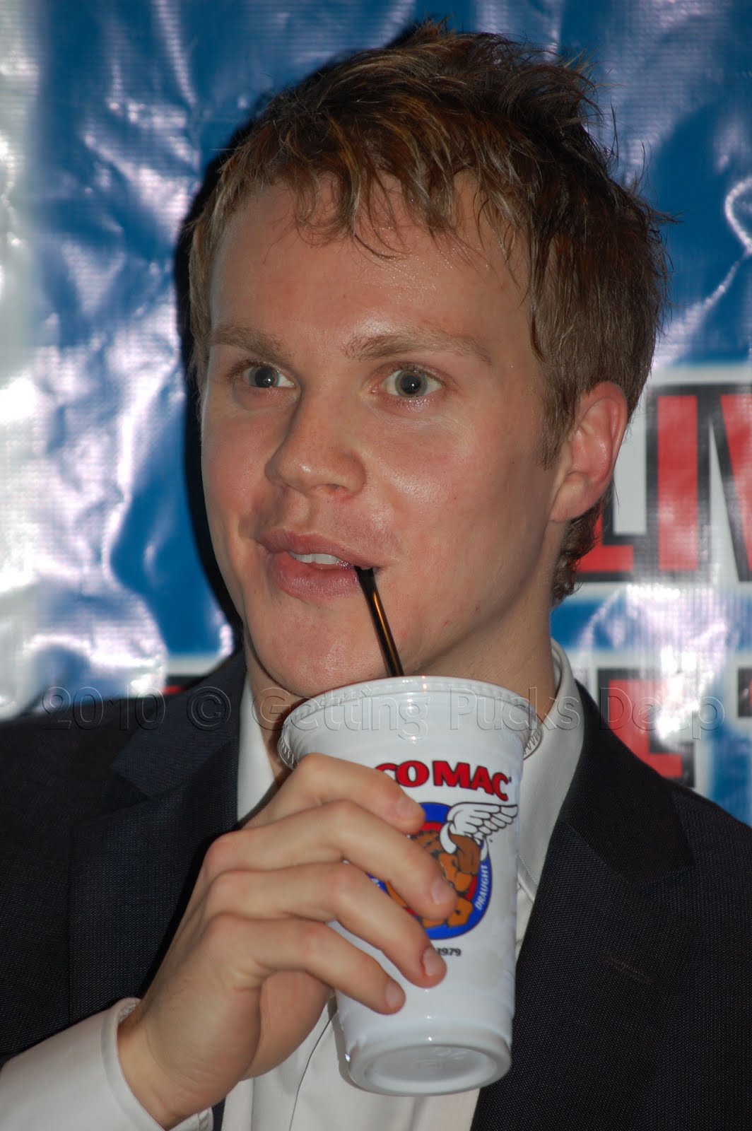 Getting Pucks Deep: Thrashers Year Book: Toby Enstrom