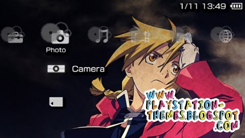 Fullmetal Alchemist 620 PTF - PSP Theme by Kanade
