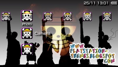 PLAYSTATION GAME: OnePiece 500 PTF - PSP Theme by force Ri