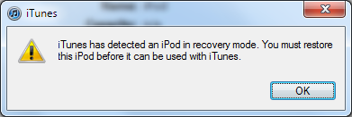 Diminshed Geek the 7th: iPod Classic 80GB - 'classic' disk errors