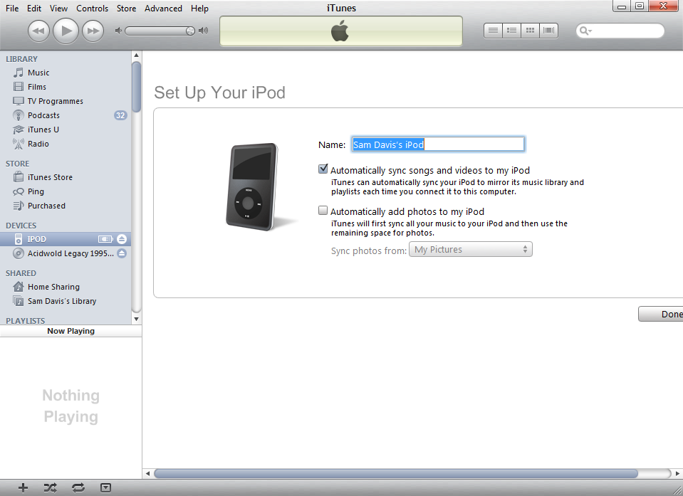 Diminshed Geek the 7th: iPod Classic 80GB - 'classic' disk errors