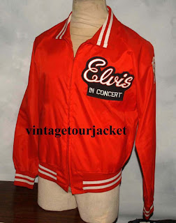 VintageTourJackets: ELVIS in CONCERT Summer Tour Jacket 1976