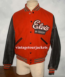 VintageTourJackets: ELVIS in CONCERT Winter Tour Jacket 1975