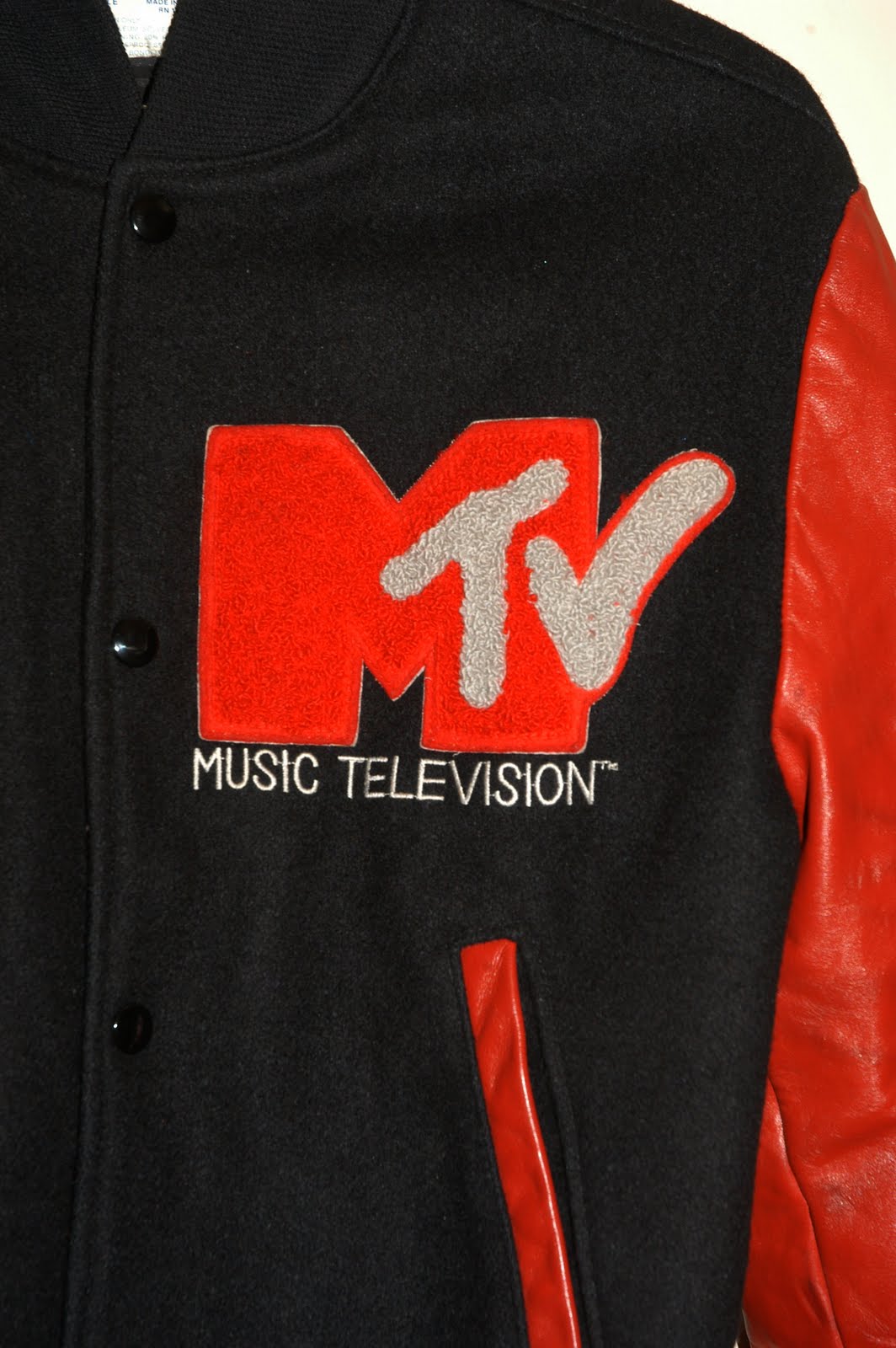 VintageTourJackets: 1984 MTV JACKET JUST LIKE EDDIE VAN HALEN