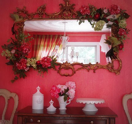 Princy n Paris: My Raspberry Dining Room