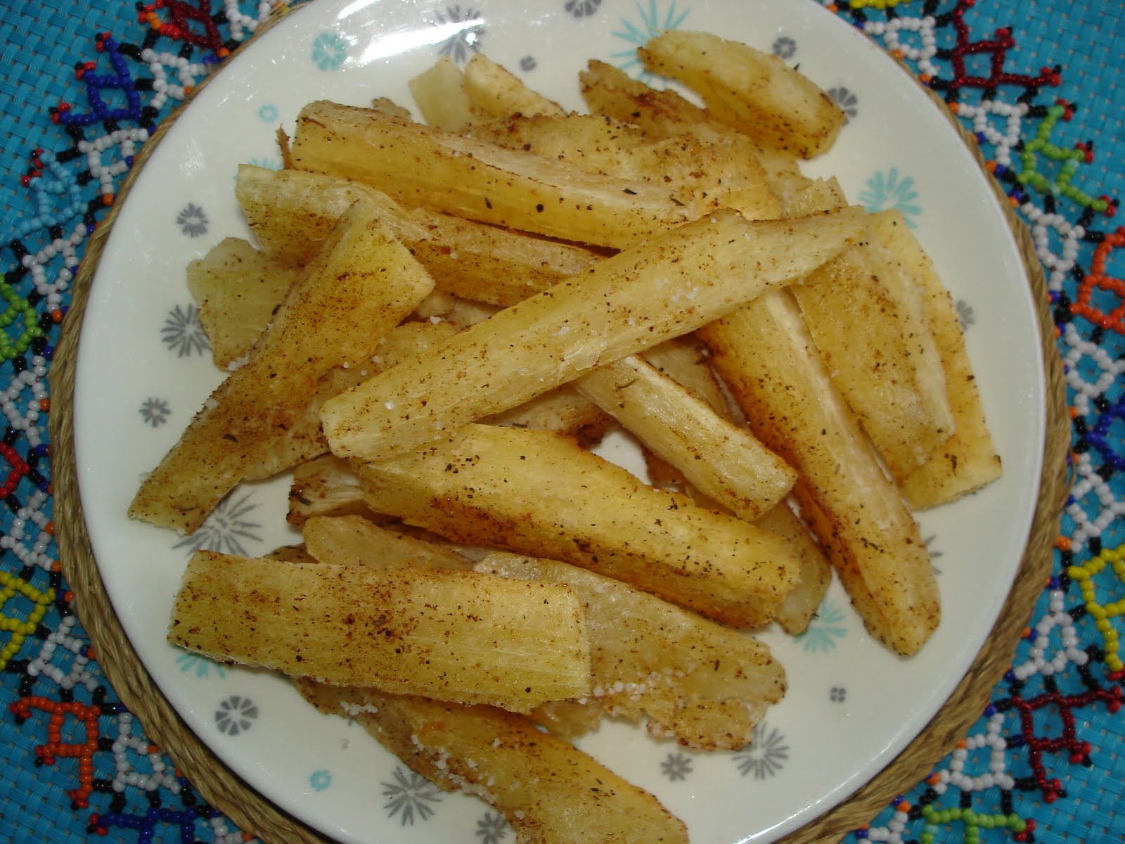 The Tiny Skillet: Baked Yuca Fries - introducing Cultural Connections
