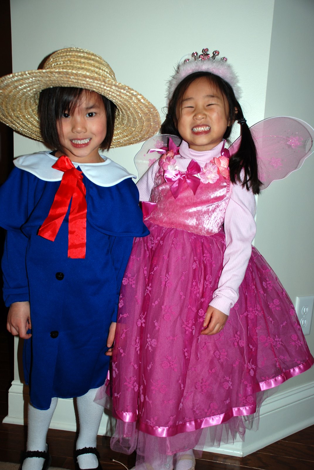 Ellie and Quincy: Favorite Story-book Character Dress-up Day at School