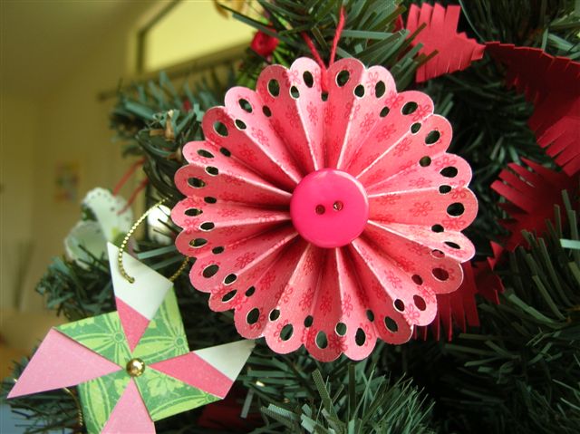 Punch Art Fun: The craft tree close ups