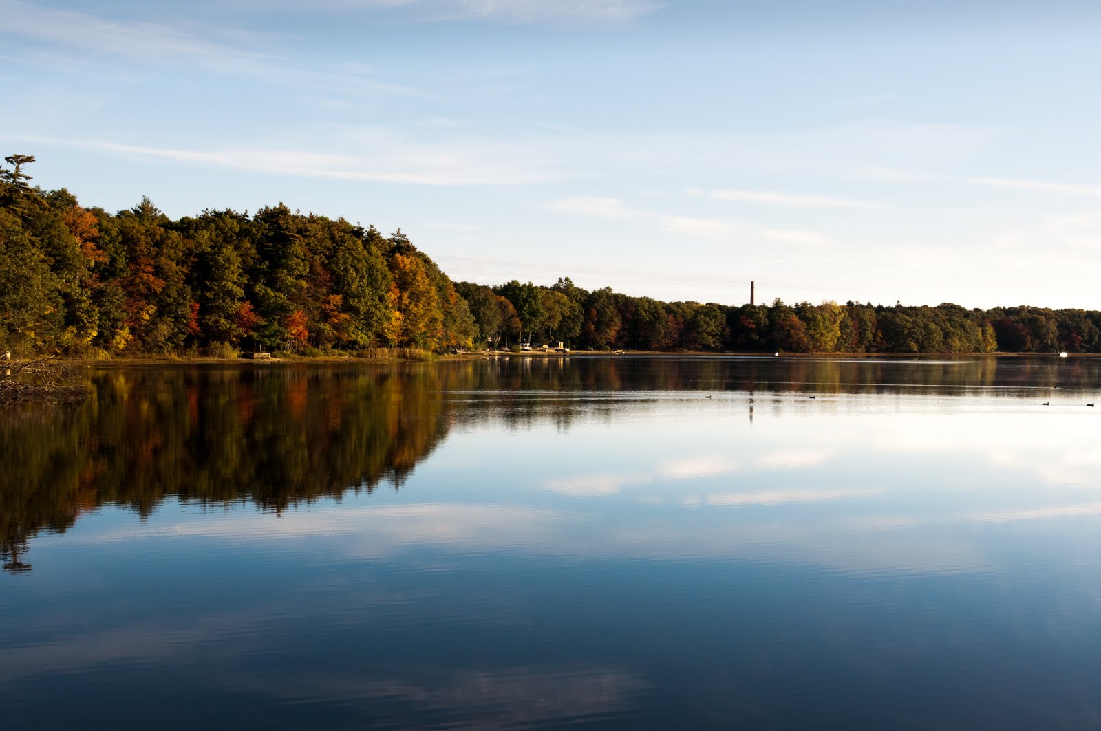 A Postcard from Canton: Reservoir Pond