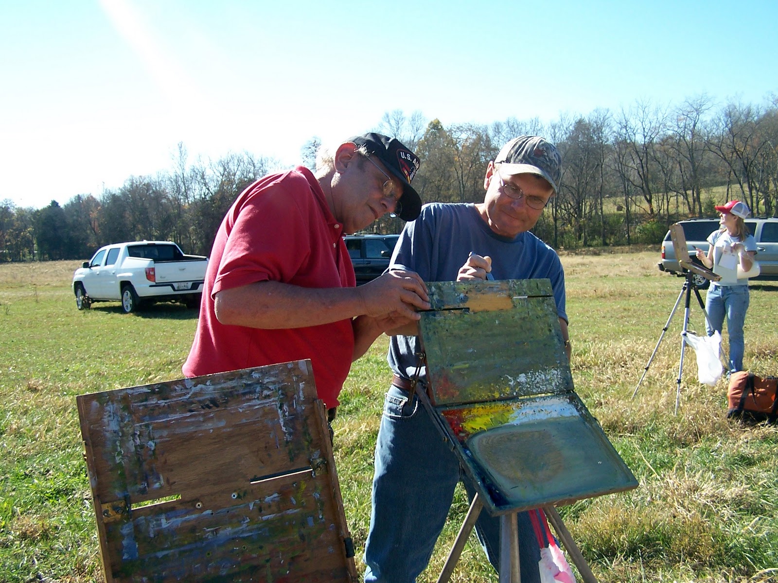 Lisa's Painting and Drawing Journal: Kevin Menck's November workshop