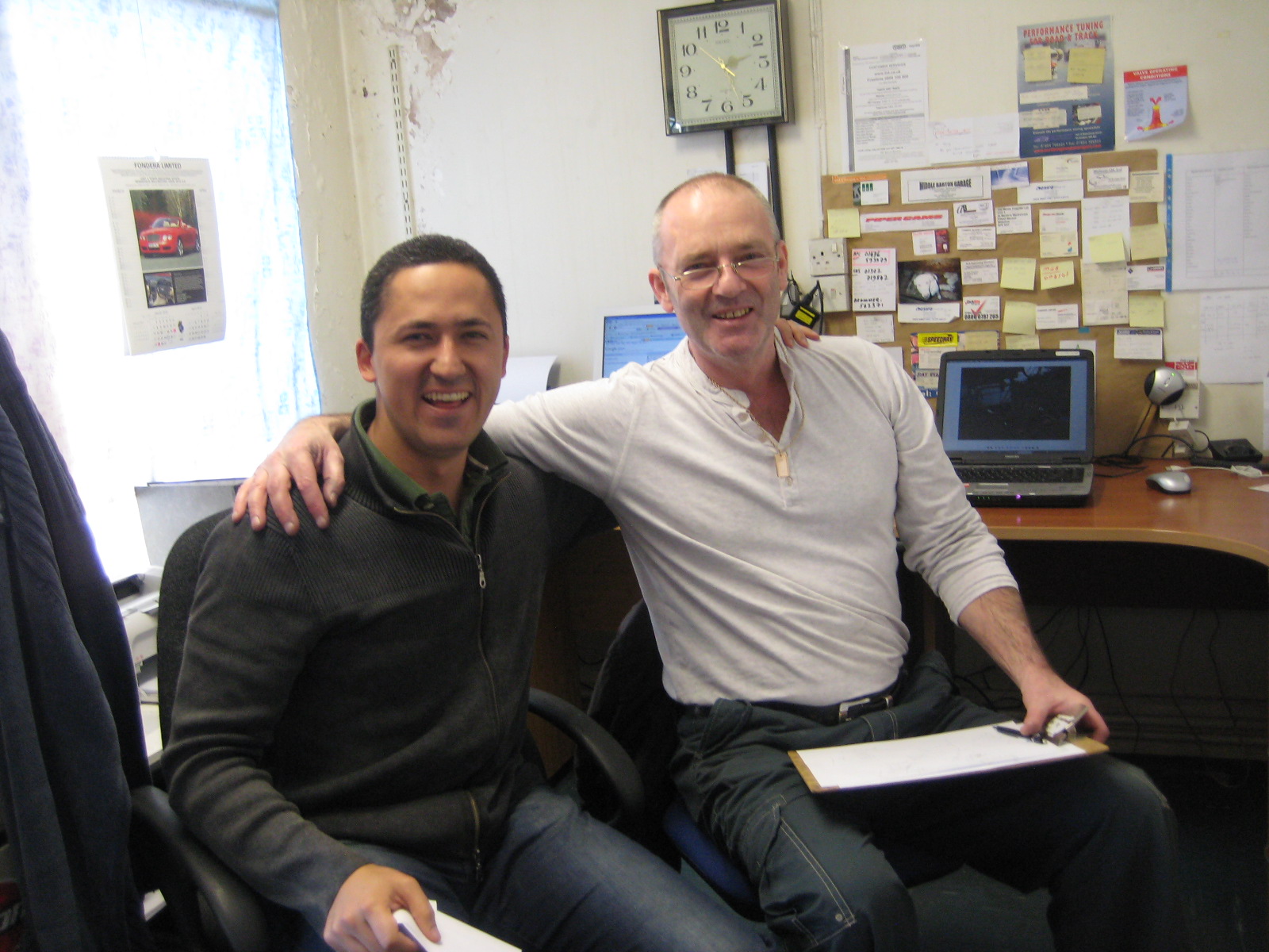 Visita a Guy Croft en Lincoln, UK - FIAT 131 ABARTH