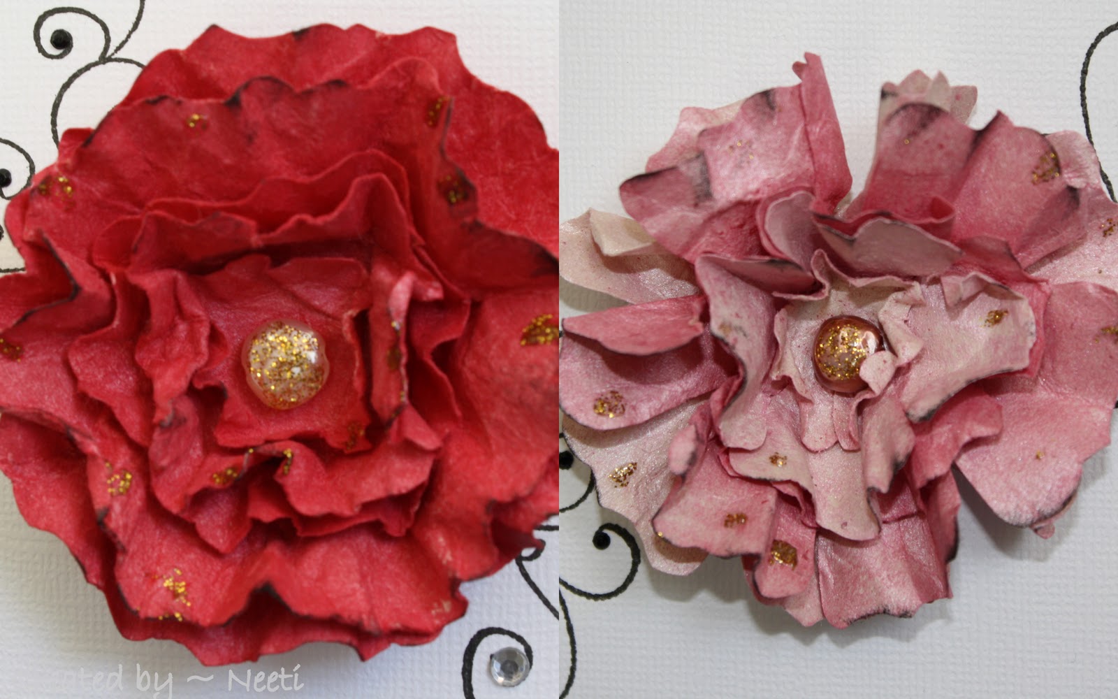 Potpourri of Art Deco: ....Handmade Flowers...
