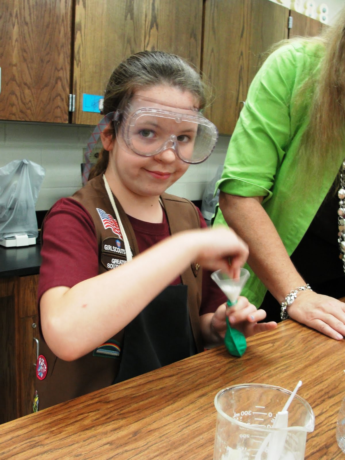 Girl Scouts ~Troop 9691: BROWNIE Girls~ "Science in Action" Try-It