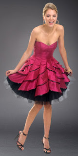 FIND THE PERFECT PROM DRESS: HOT PINK PROM DRESS 2008